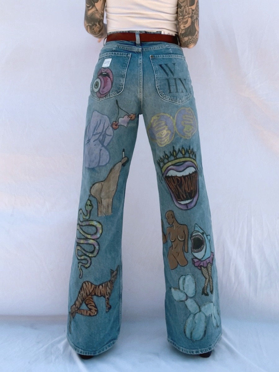 Doodle Pants 02 - Etsy