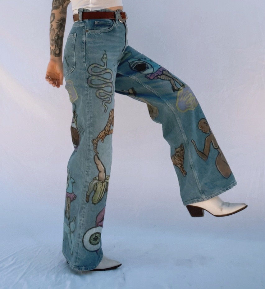 Doodle Pants 02 - Etsy