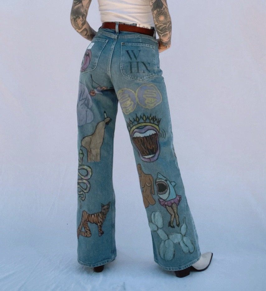 Doodle Pants 02 - Etsy