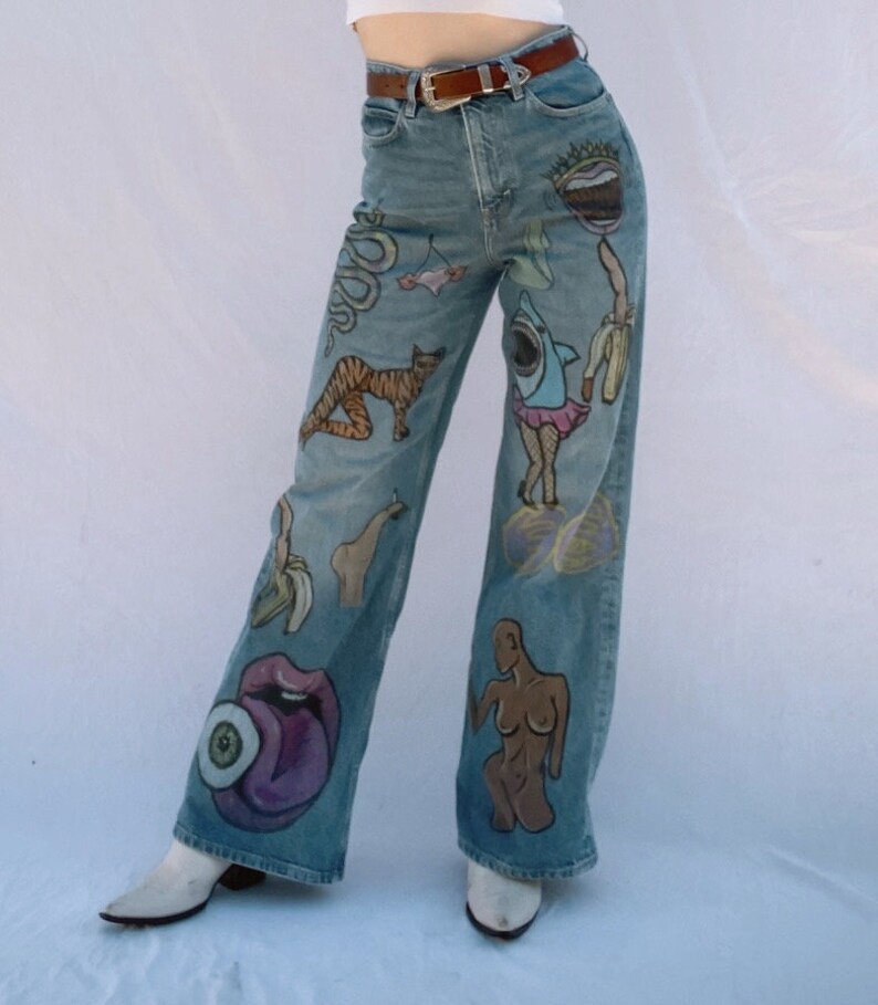 Doodle Pants 02 - Etsy