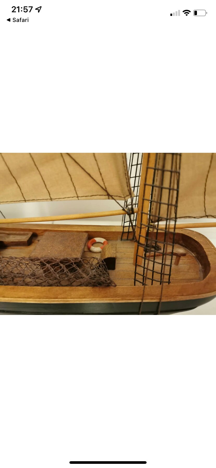 Antique Oyster “SMACK” Boat - Etsy