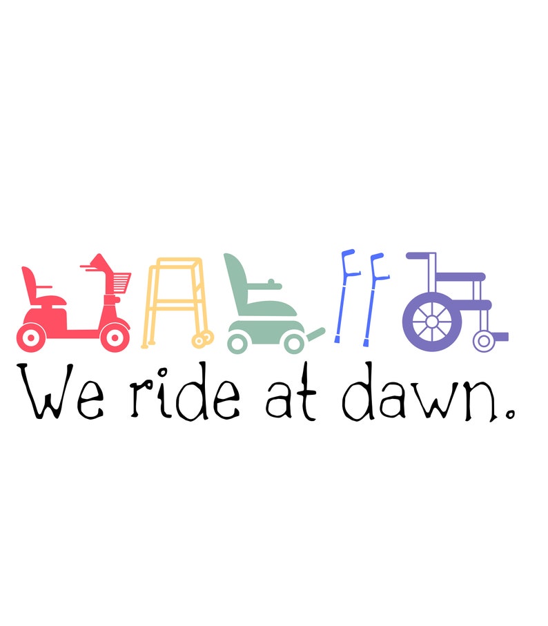 We Ride at Dawn Sticker - Etsy