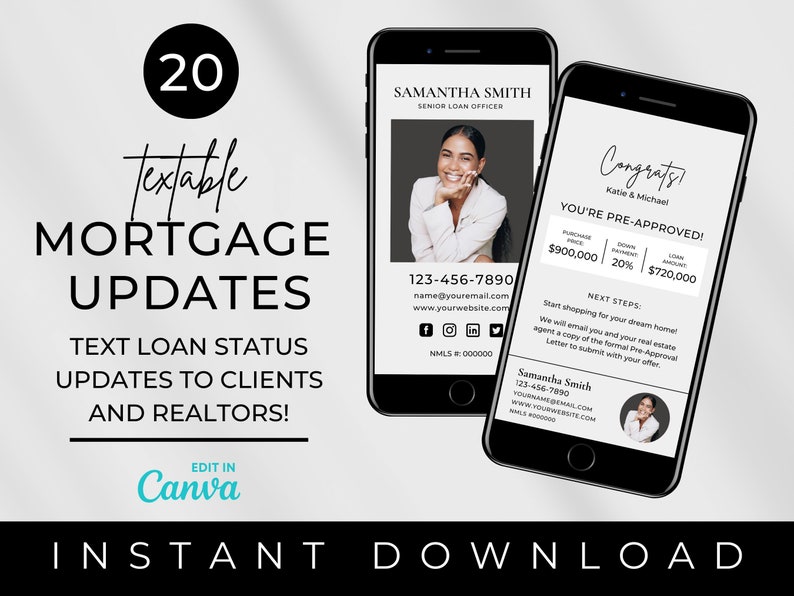 20 Textable Mortgage Status Updates | Mortgage Marketing | Text Loan ...