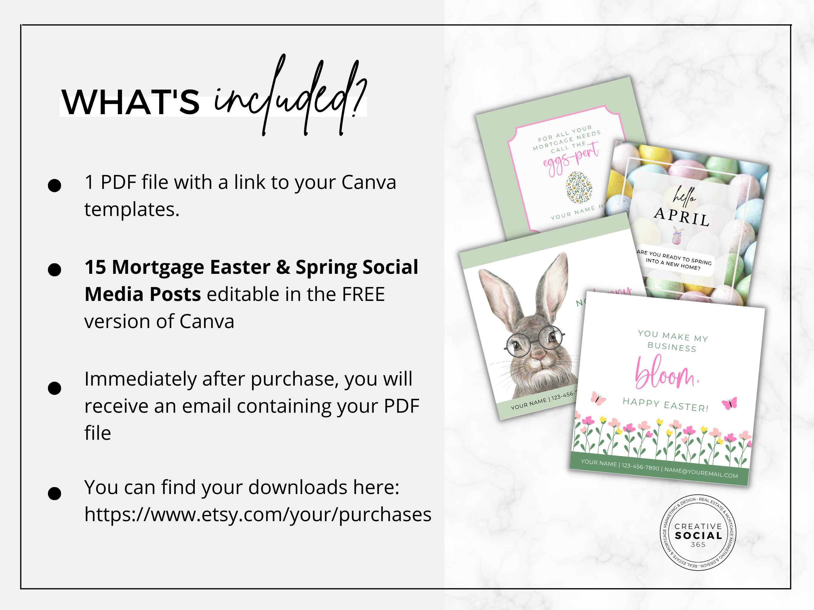 15 EASTER & SPRING Mortgage Social Media Posts | Loan Officer Mortgage ...