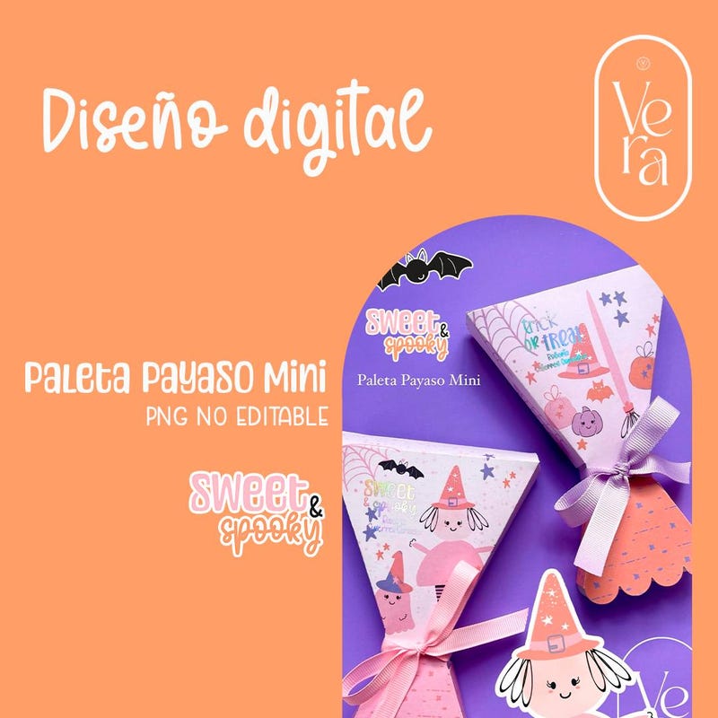 Paleta payaso template - Etsy México