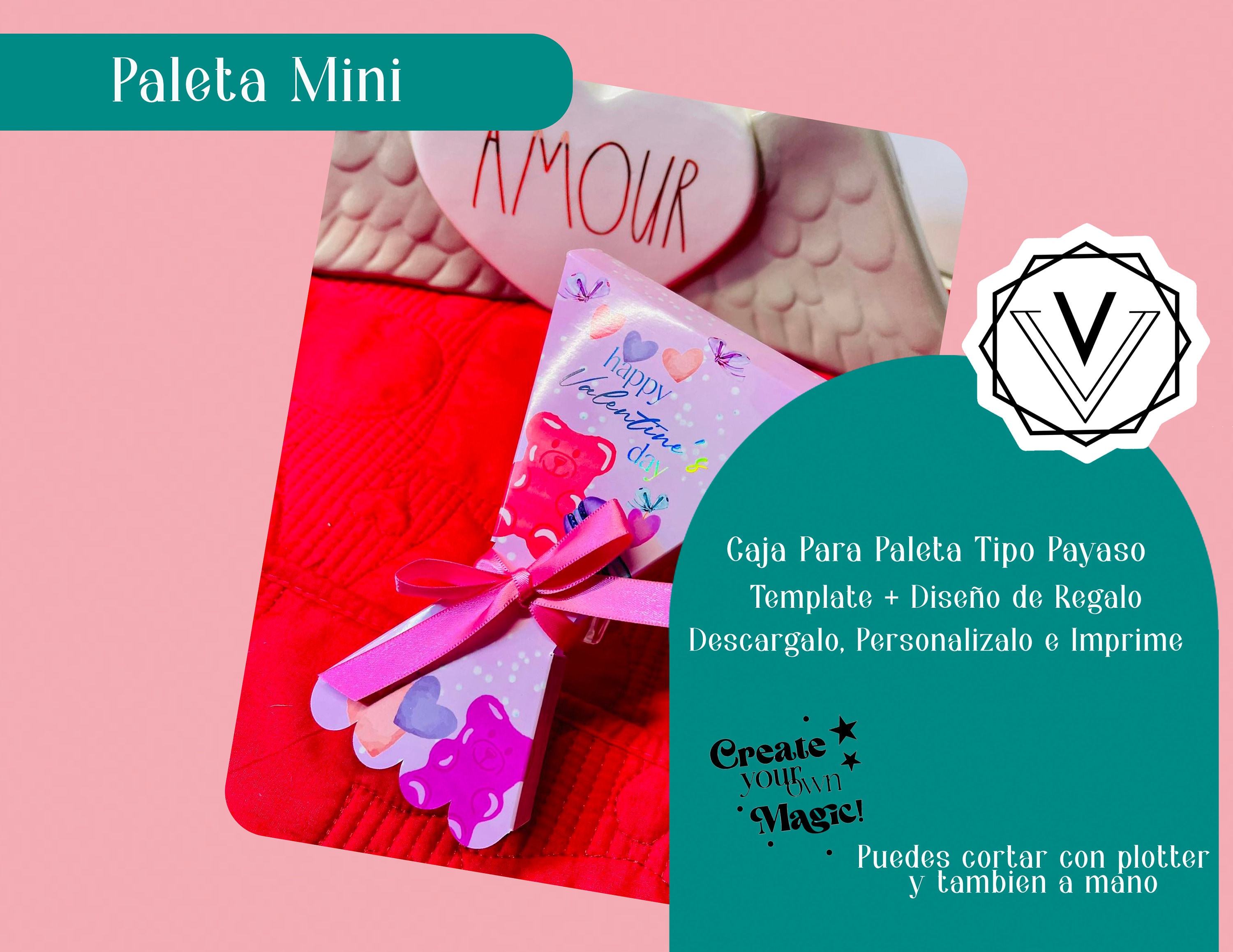 Template Paleta de Chocolate tipo Payaso - Etsy México