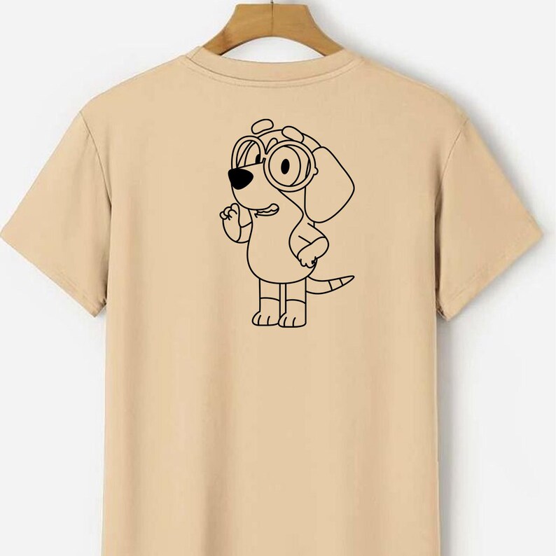 Bluey Coloring Pages Outline | Printable Bluey Characters | Instant ...