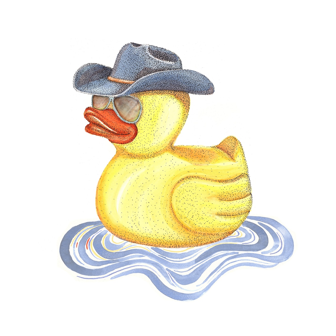 Cowboy Duck - Etsy