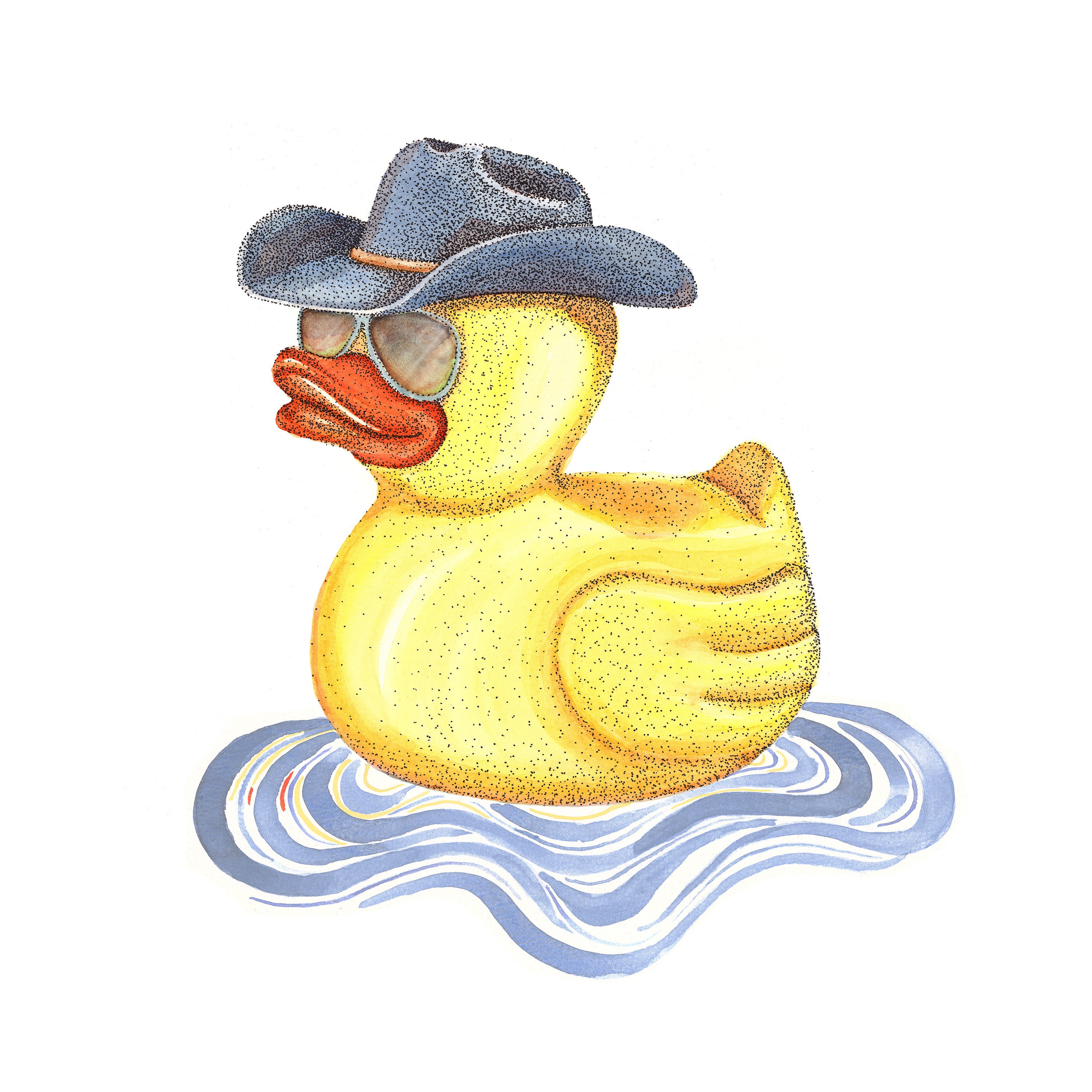 Cowboy Duck - Etsy