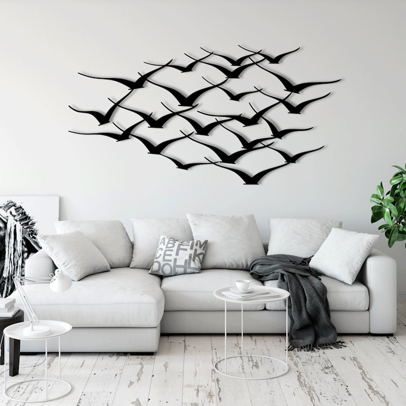 Flock of Birds Wall Decal - Etsy