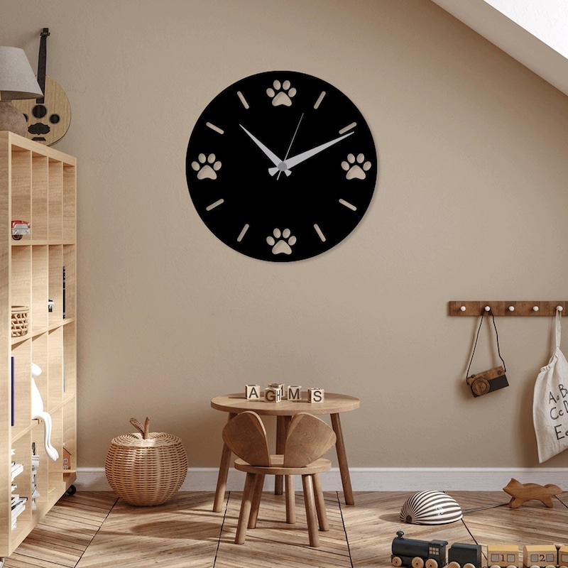 Dog Clock - Etsy