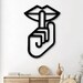 Silence Silent Quiet Laser Cut Svg Dxf Png Glowforge Files Wall Sticker ...