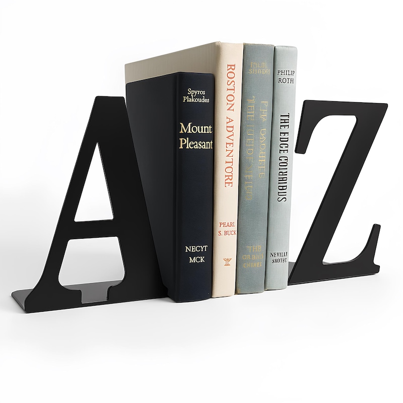 Bookends With a Z - Etsy