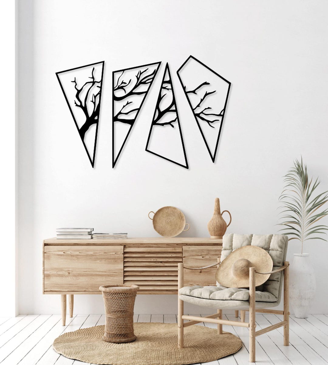 Tree Branch Laser Cut Svg Dxf Files Wall Sticker Engraving Decal ...
