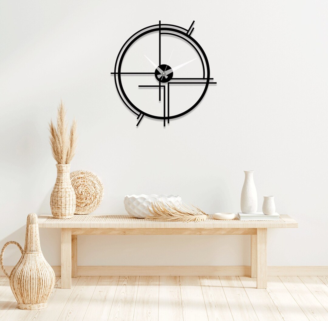 Wall Clock Face Set SVG Watch Models Wall Decor Clocks Laser Cut Dxf ...