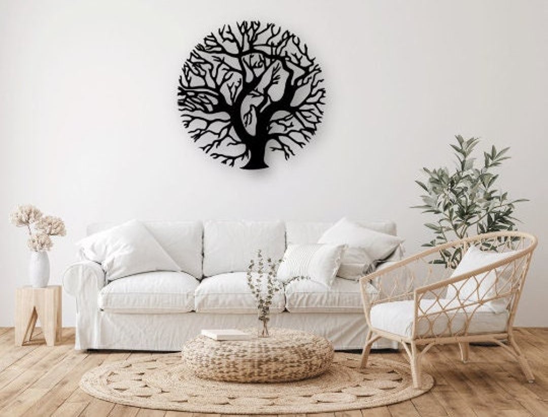 Tree of Life Branch Laser Cut Svg Dxf Pdf Files Wall Sticker - Etsy