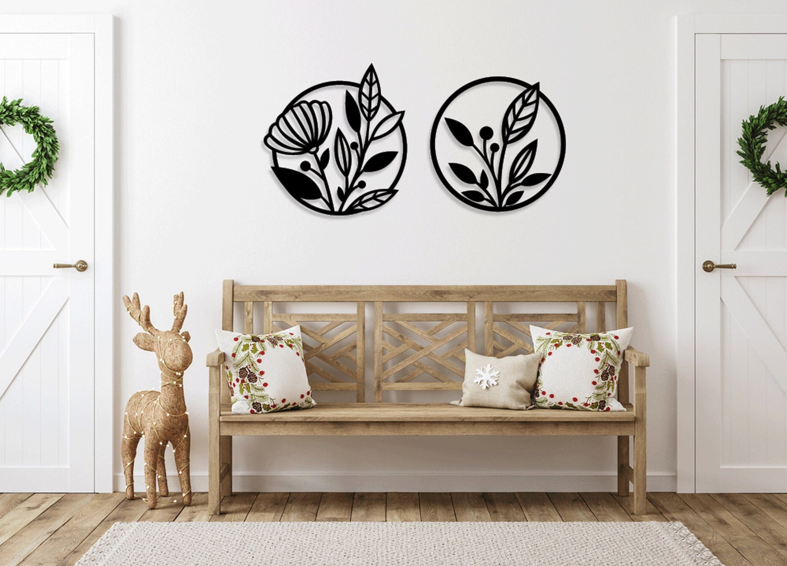 Poppy Flower Laser Cut Svg Dxf Glowforge Files Wall Sticker Engraving ...