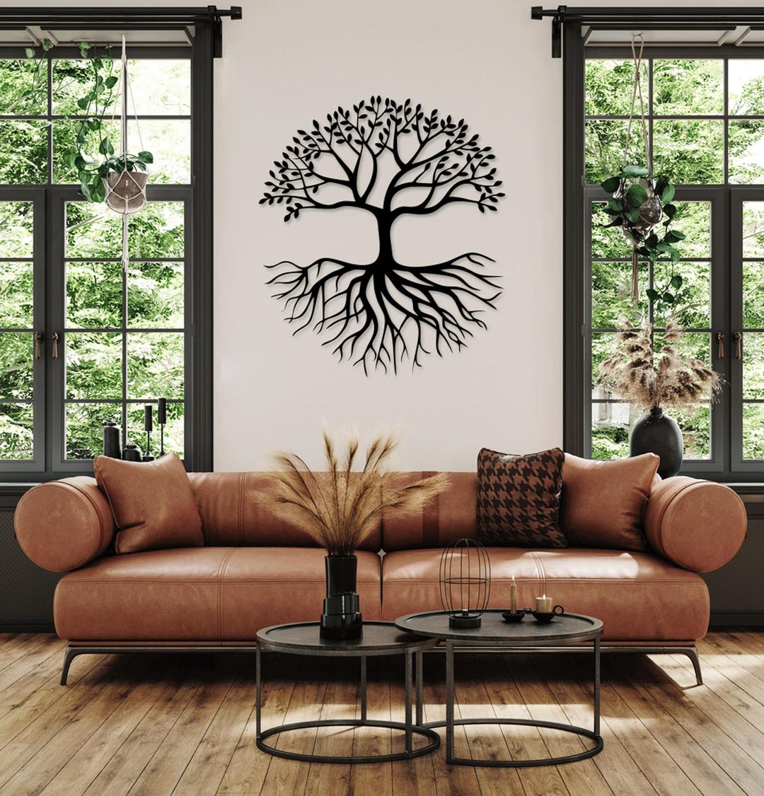 Mangrove Tree of Life Laser Cut Svg Dxf Files Wall Sticker Engraving ...