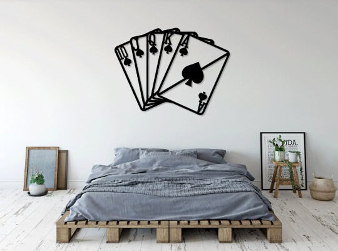 Card Deck of Cards Laser Cut Svg Dxf Files Wall Sticker Engraving Decal ...