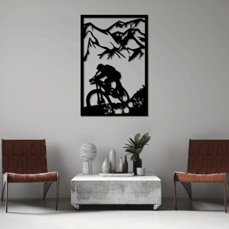 Mountain Cut Out - Etsy