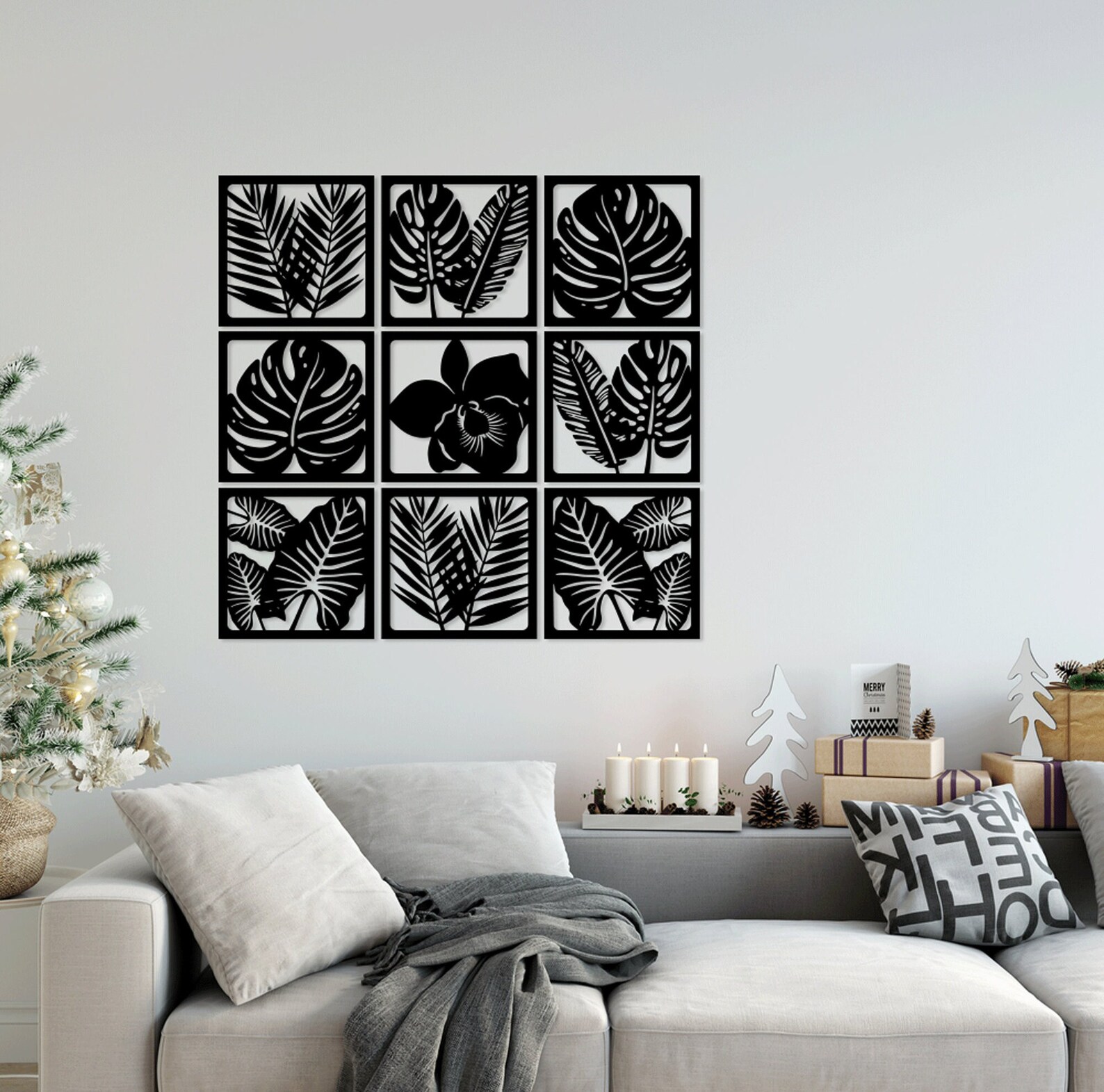 Monstera Deliciosa, Swiss Cheese Plant, Leaf Tropical Laser Cut Svg Dxf ...