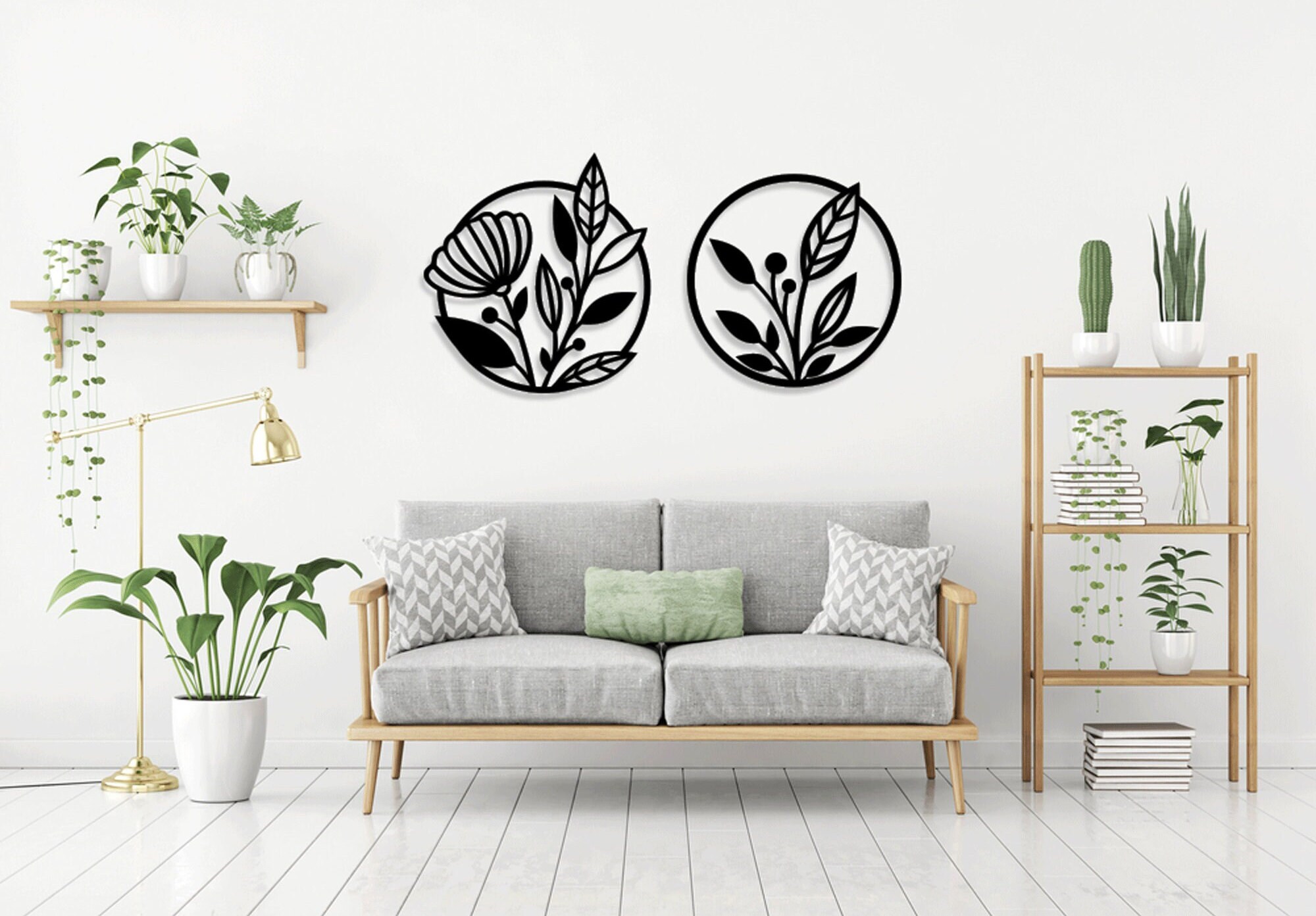 Poppy Flower Laser Cut Svg Dxf Glowforge Files Wall Sticker Engraving ...