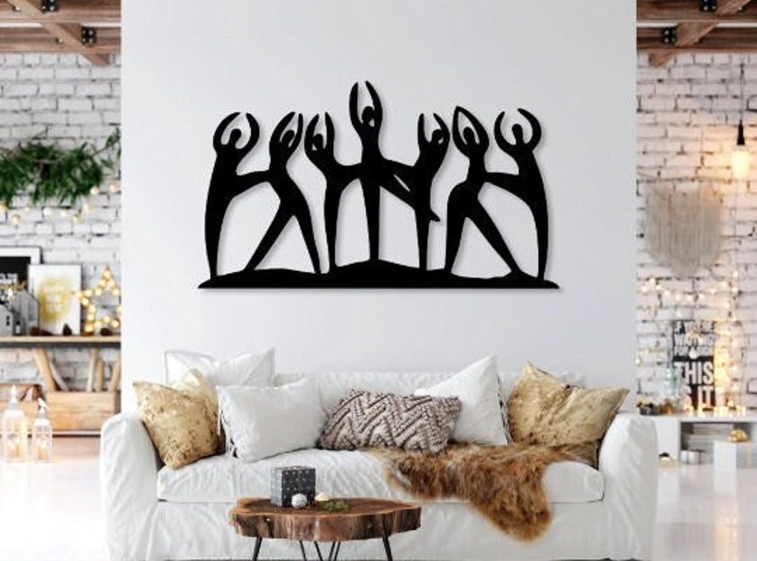 Ballerina Ballet Dancer Laser Cut Svg Dxf Glowforge File Wall Sticker ...