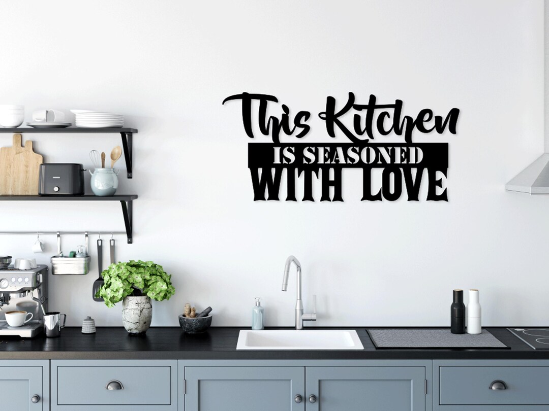 Kitchen Cooking Laser Cut Svg Dxf Files Wall Sticker Engraving Decal ...