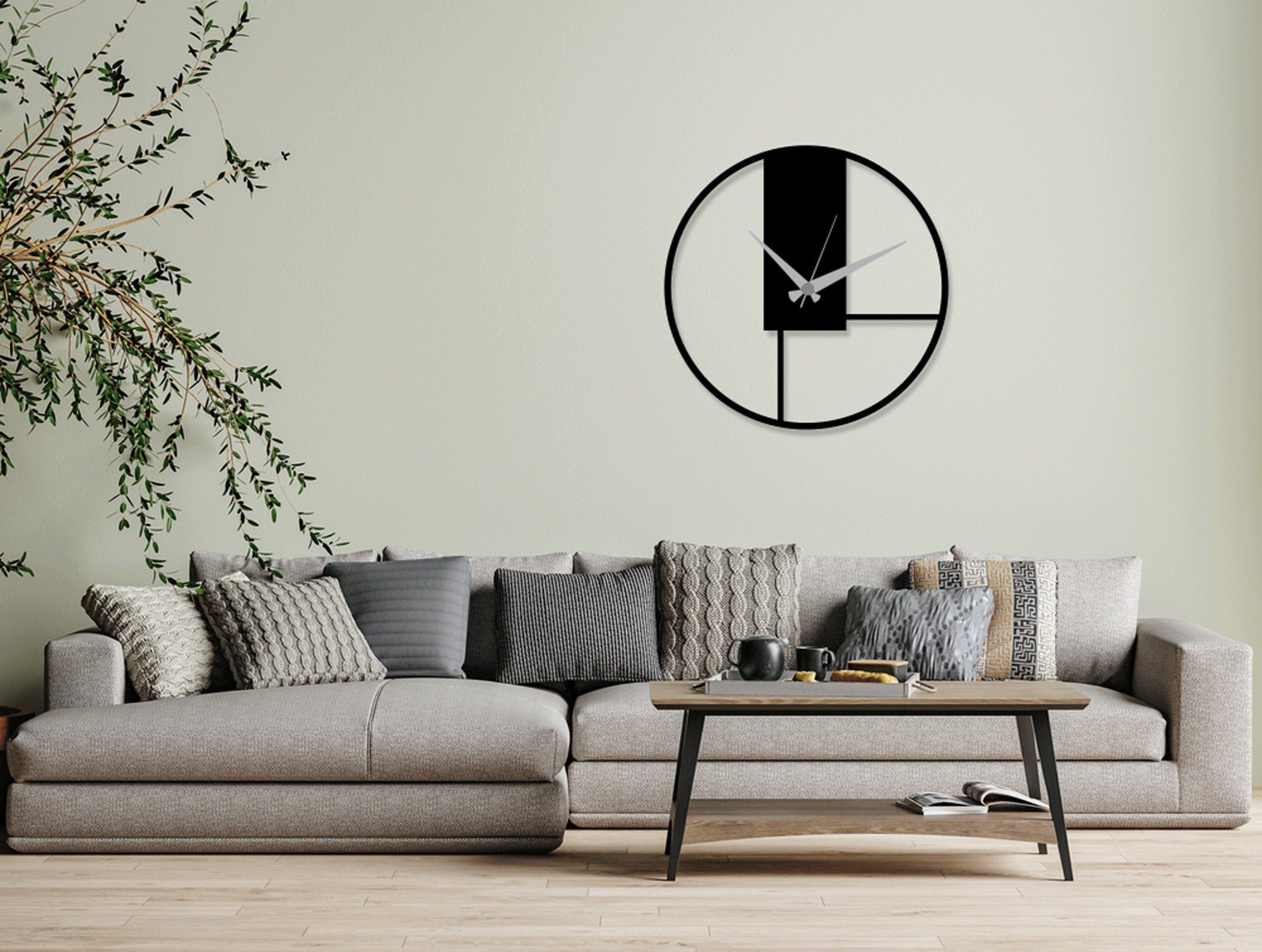 Wall Clock Face Set SVG Watch Models Wall Decor Clocks Laser Cut Dxf ...