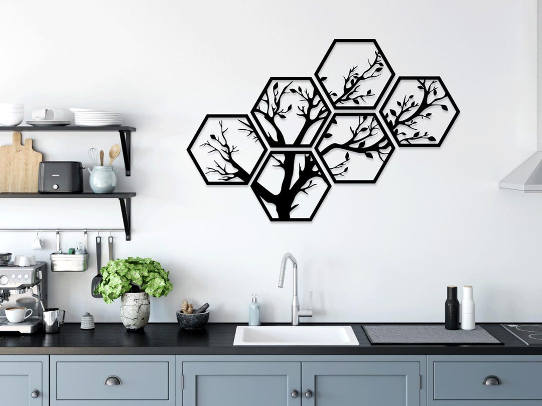 Tree Branch Laser Cut Svg Dxf Files Wall Sticker Engraving Decal ...