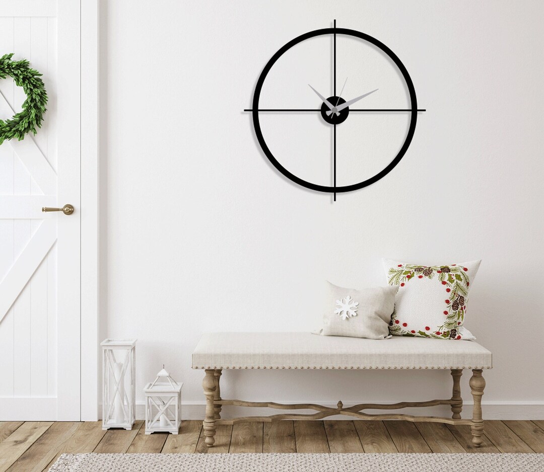 Wall Clock Svg Watch Models Dxf Wall Decor Clocks Laser Cut Dxf Pdf Cdr ...