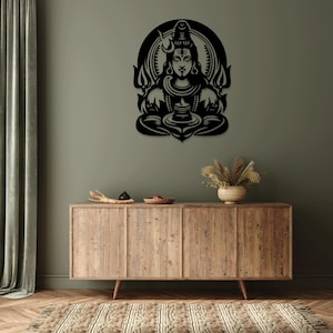 Indian God Lord Shiv Shiva Laser Cut Svg Dxf Files Sticker Engraving ...