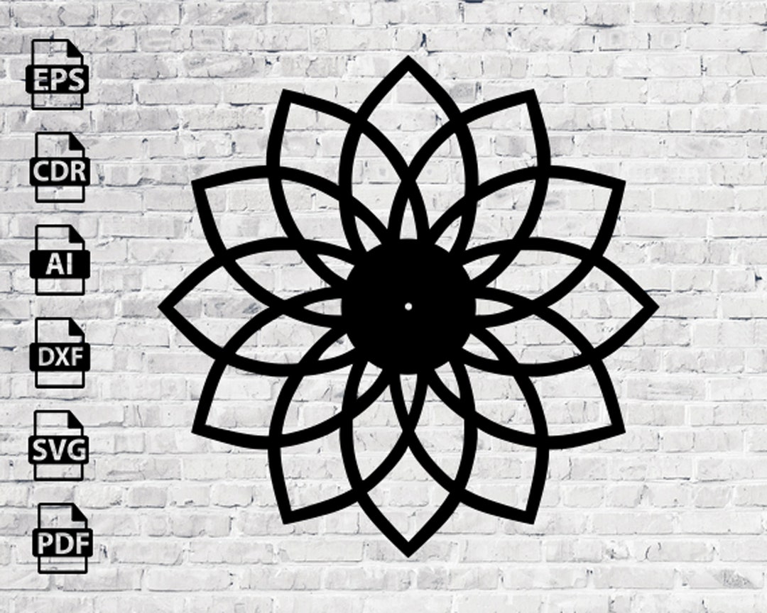 Buy Custom Drawing Laser Cut Svg Dxf Files Wall Sticker Engraving Decal ...