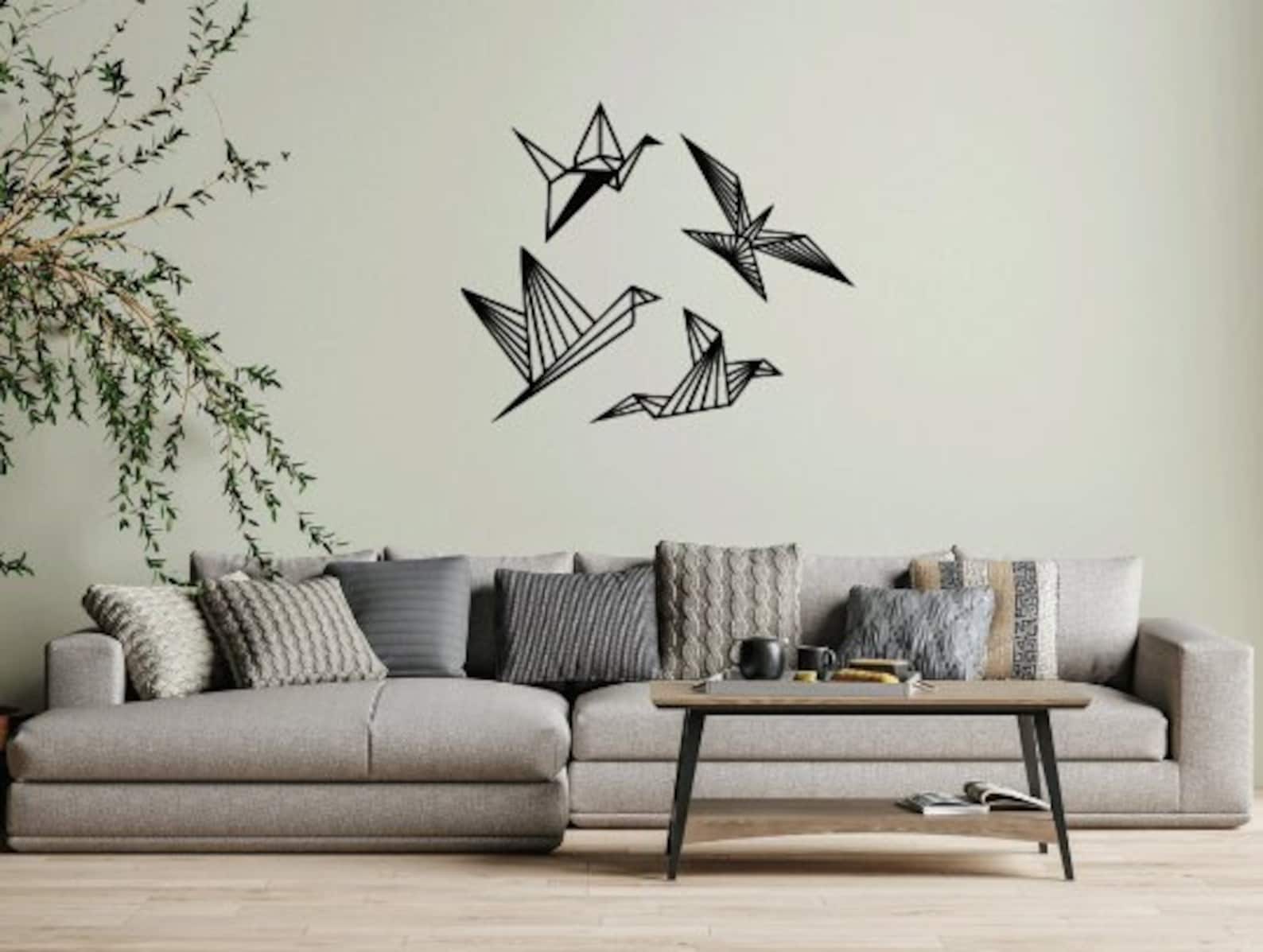 Birds Laser Cut Svg Dxf Files Wall Sticker Engraving Decal - Etsy
