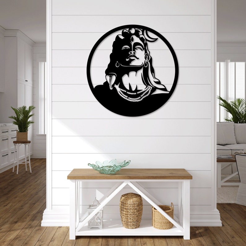 Lord Shiva Nataraja Laser Cut Svg Dxf Files Wall Sticker Engraving ...