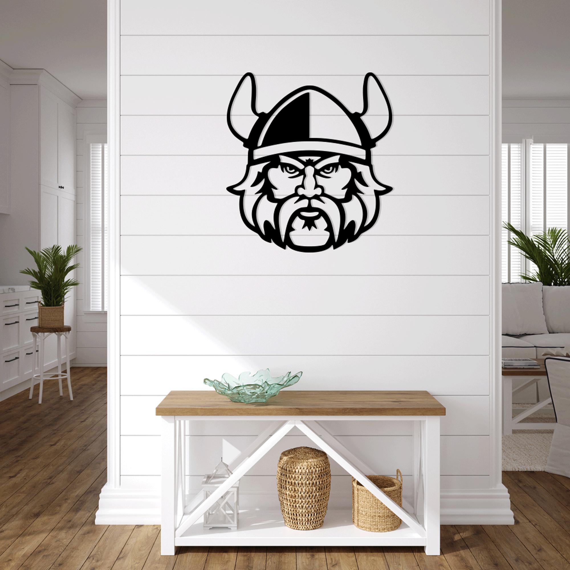 Viking, Vikings Laser Cut Svg Dxf Files Wall Sticker Engraving Decal ...