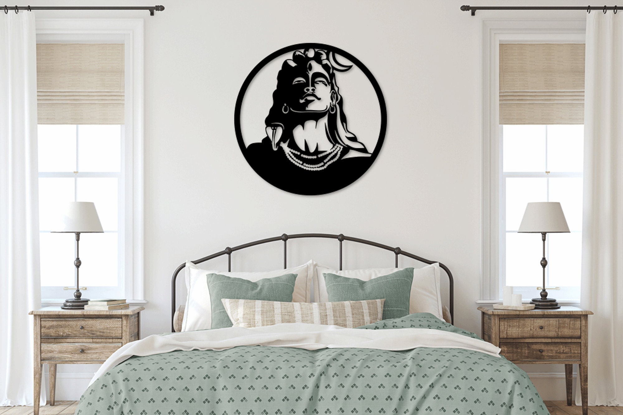 Lord Shiva Nataraja Laser Cut Svg Dxf Files Wall Sticker Engraving ...