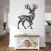Tree Branch Deer Laser Cut Svg Dxf Files Wall Sticker Engraving Decal ...