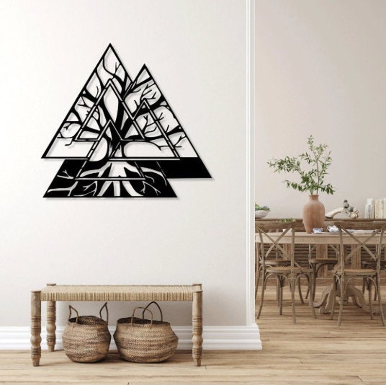 Tree Branch Laser Cut Svg Dxf Files Wall Sticker Engraving - Etsy