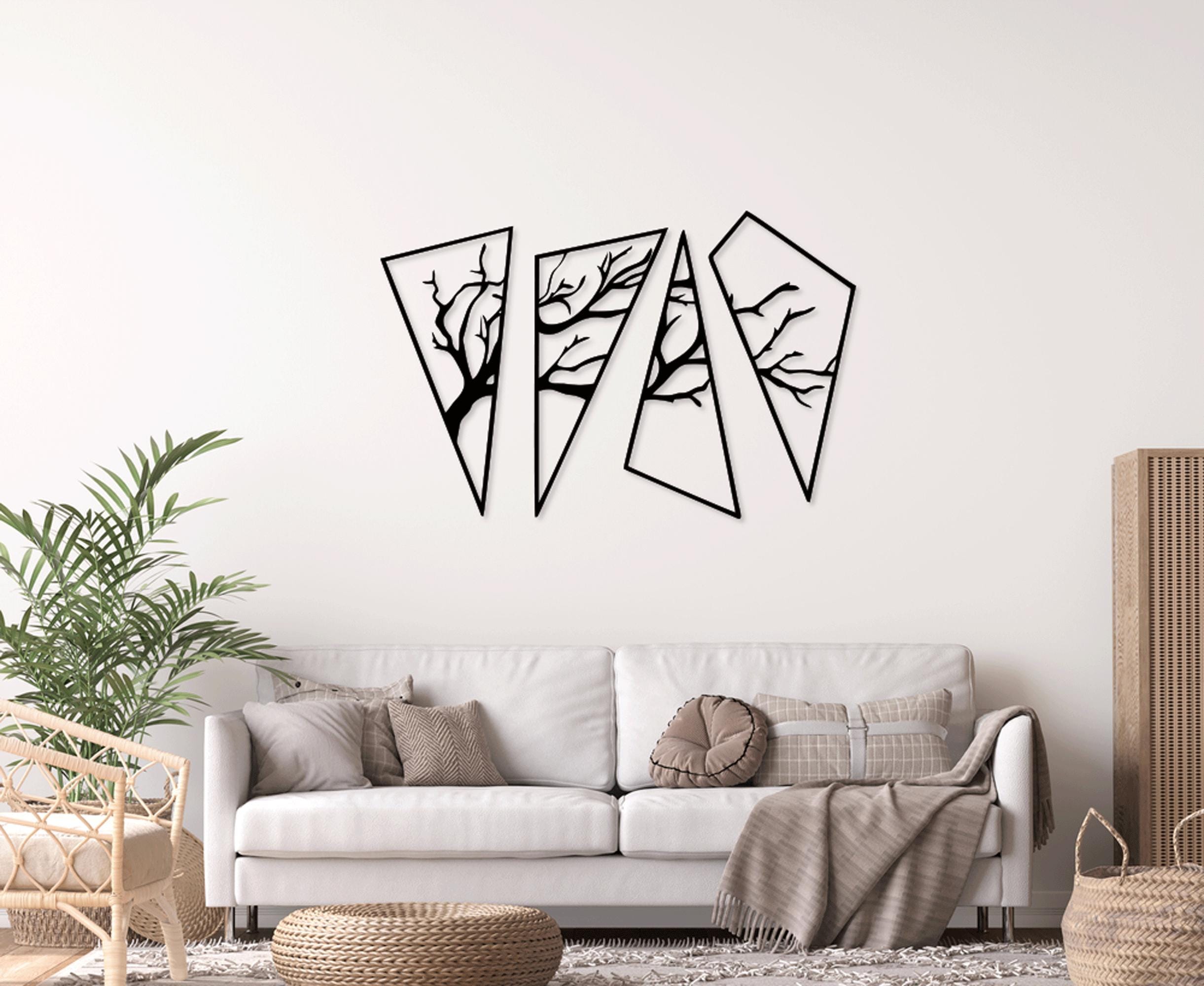 Tree Branch Laser Cut Svg Dxf Files Wall Sticker Engraving Decal ...