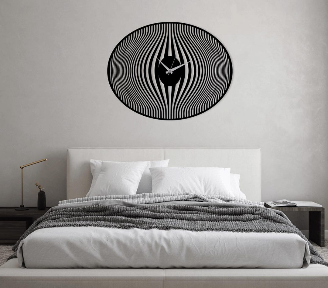 3D Clock & Watch Laser Cut SVG DXF Files - Wall Art, Engraving Template ...