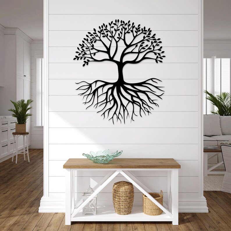 Mangrove Tree of Life Laser Cut Svg Dxf Files Wall Sticker Engraving ...
