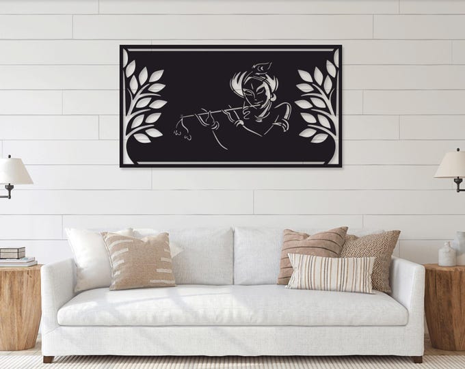 Buy Radha Krishna | Indian God | Radha Krishna Wall Decor | Laser ...