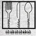 Kitchen Cooking Laser Cut Svg Dxf Files Wall Sticker Engraving Decal ...