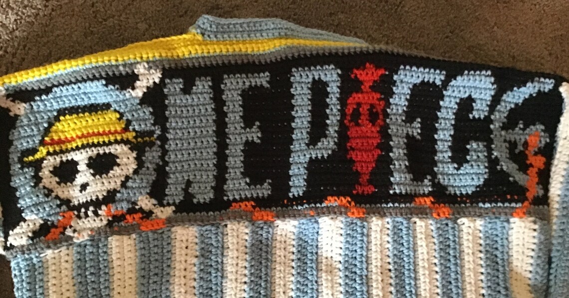 Luffy Cardigan Handmade - Etsy