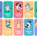 1-100 Bluey Educational Flashcards - Teach Counting With Bluey and ...