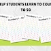 Numbers Chart 1 to 50 | Count to 50 | Maths Chart | Maths Printable ...