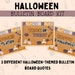 Halloween Bulletin Board Kit, Spooky Season, Boo Crew, Holiday ...