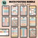 Boho English Posters Bundle | Bulletin Board | Parts of Speech | Pastel ...