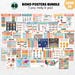 Boho English Posters Bundle | Bulletin Board | Parts of Speech | Pastel ...